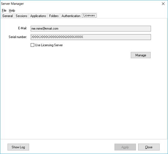 Virtual ViewX System Configuration Guide - Working with the Virtual ViewX Manager